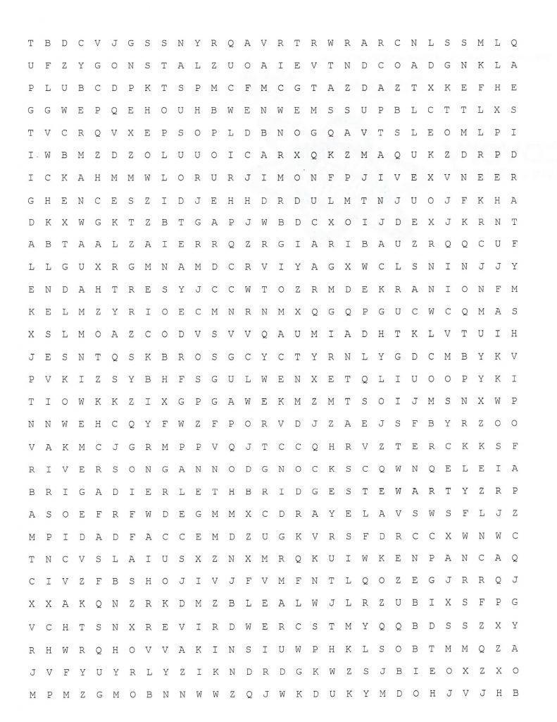 Puzzle Time: Doctor Who Word Search - World Geekly News